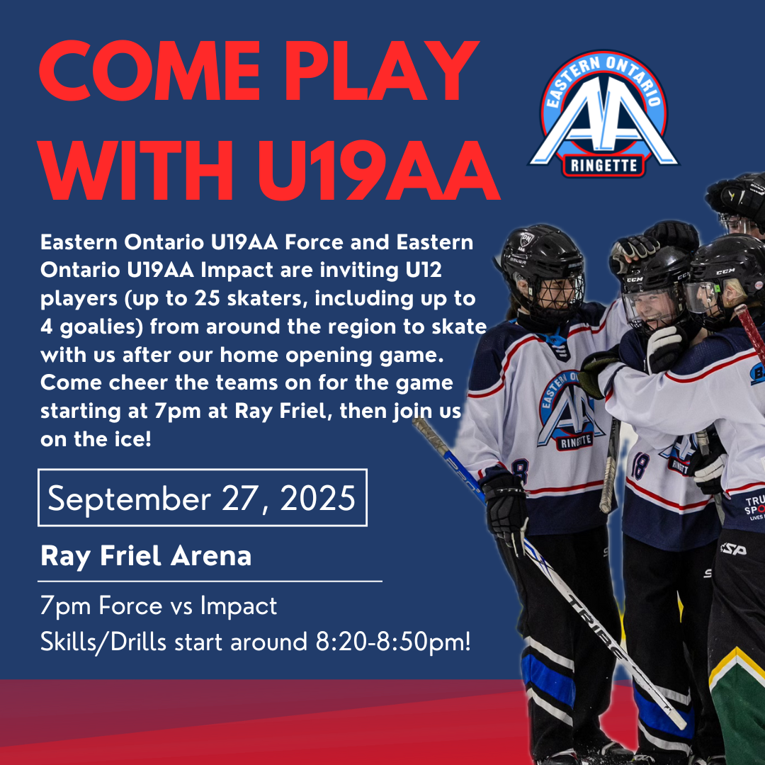 Eastern Ontario AA Ringette : Website by RAMP InterActive